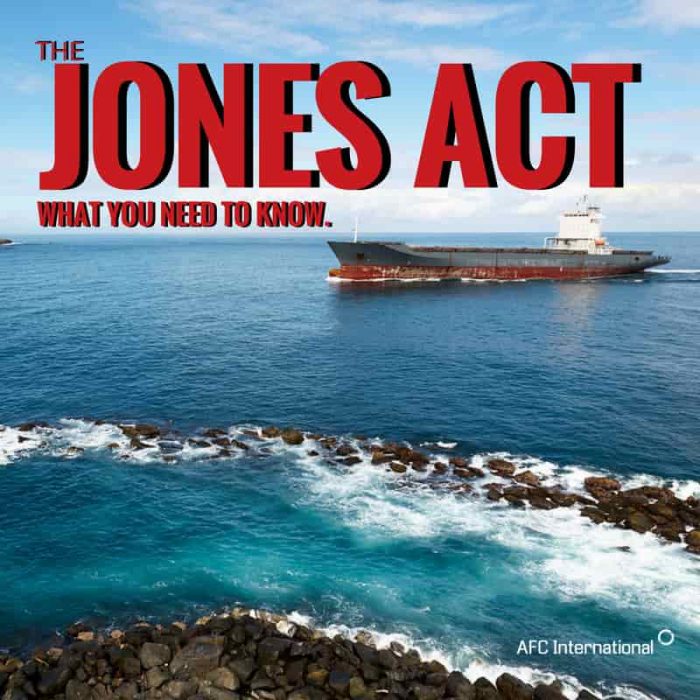 The Jones Act: What You Need to Know